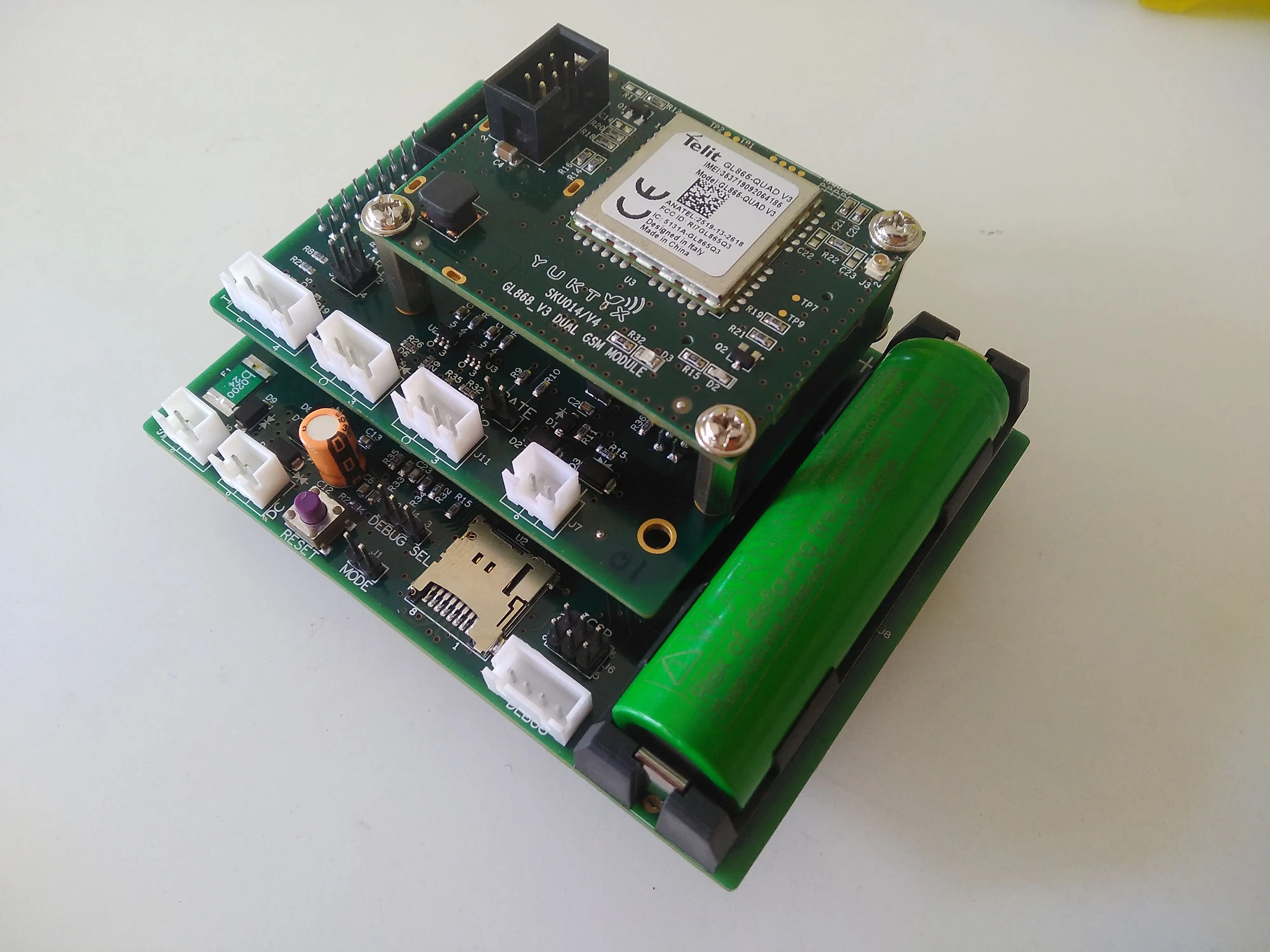 Yuktix Greensense IoT Board